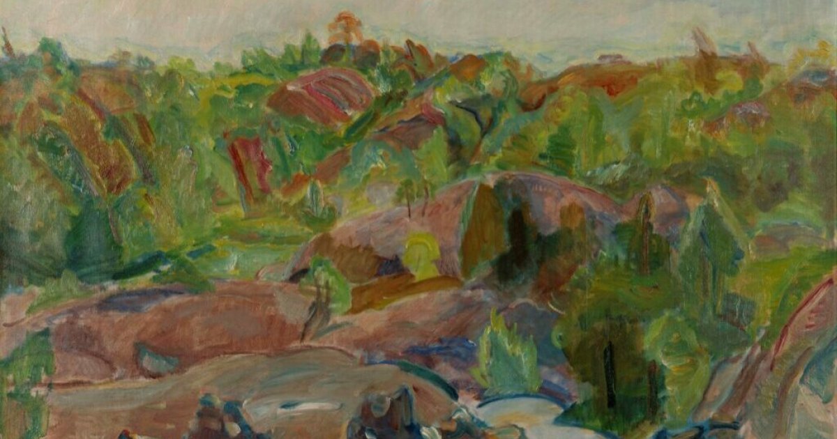 Utstilling | Thorvald Erichsens maleri 1920-1939 | Levende landskap ...